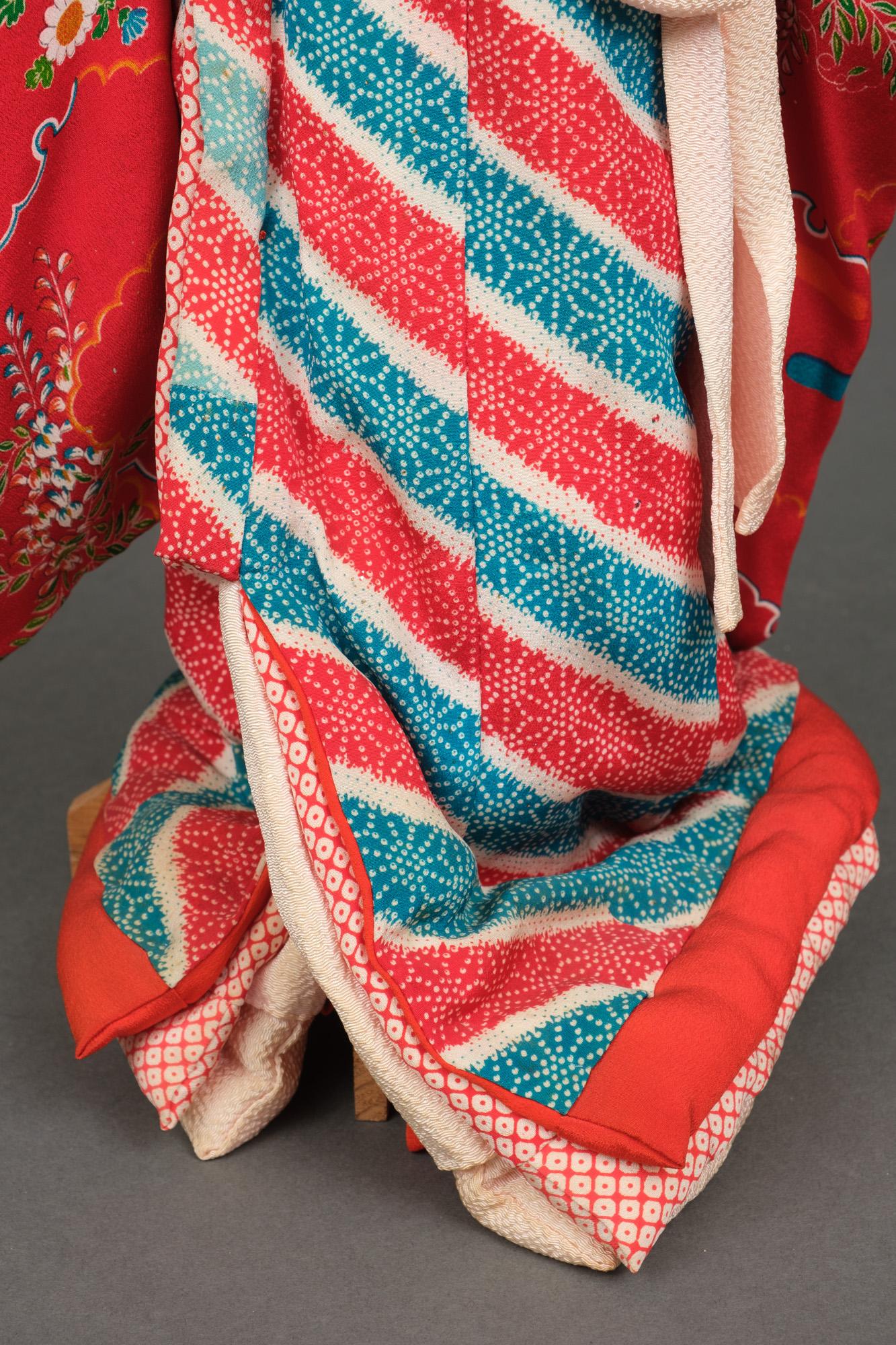 Well-Made Japanese Bunraku 文楽 Doll of a Beautiful Lady Known as Yaoya ...