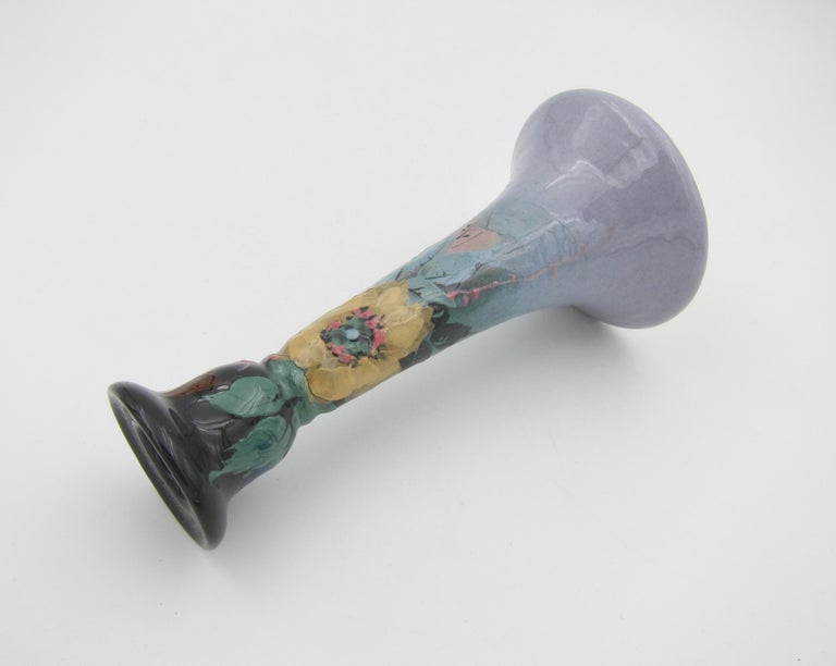 Weller Pottery Arts and Crafts Candle Holders For Sale at 1stDibs