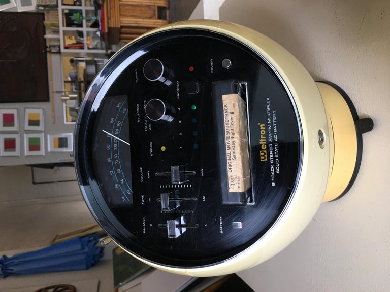 Weltron Model 2001 Space Ball, AM/FM Radio 8 Track Stereo at 1stDibs ...