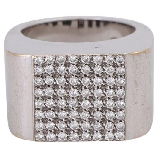 Ring with Sapphires and Brilliant from Approx. 0.64 Ct For Sale at 1stDibs