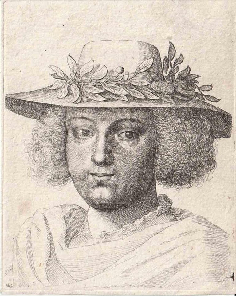 Wenceslaus Hollar - Study of a Head For Sale at 1stDibs