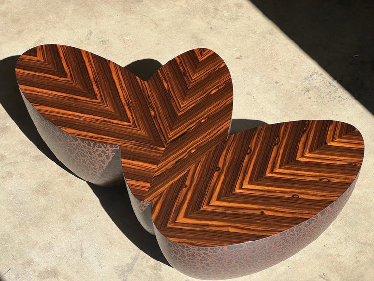 Wendell Castle 3 Pod Sizzle Coffee Table For Sale at 1stDibs