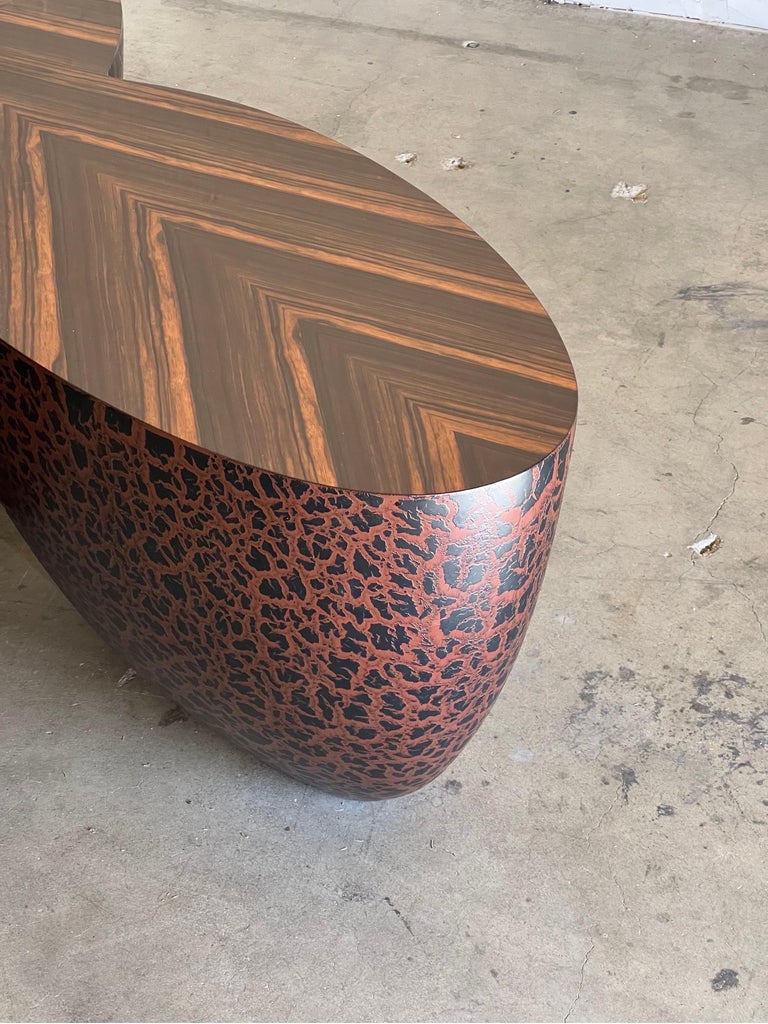 Wendell Castle 3 Pod Sizzle Coffee Table For Sale at 1stDibs