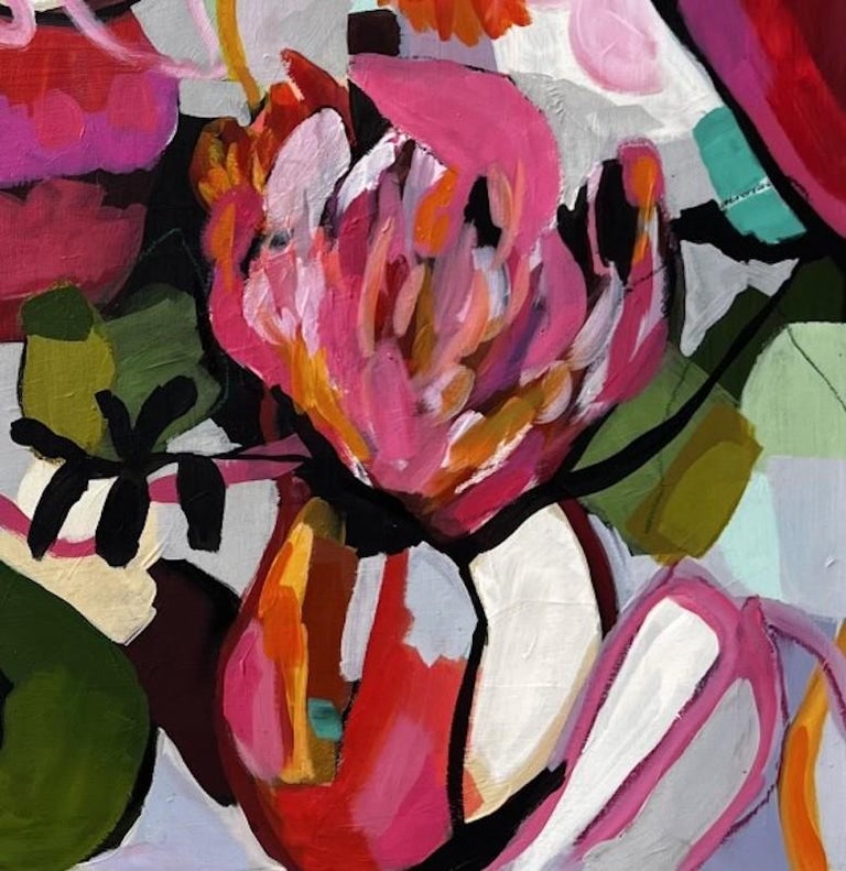 Wendi Weller - Rosalind, original painting, abstract art, landscape art ...