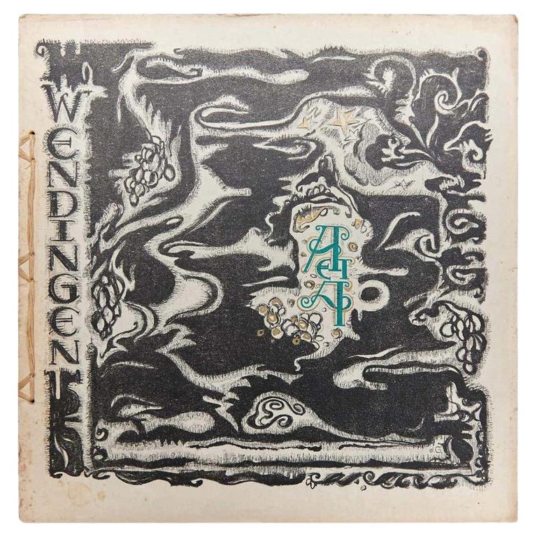 Wendingen, Issue 6, Cover by Jaap Gidding, 1921 For Sale at 1stDibs