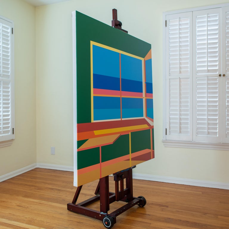 Wenjie Jin - Window9, Original Painting For Sale at 1stDibs