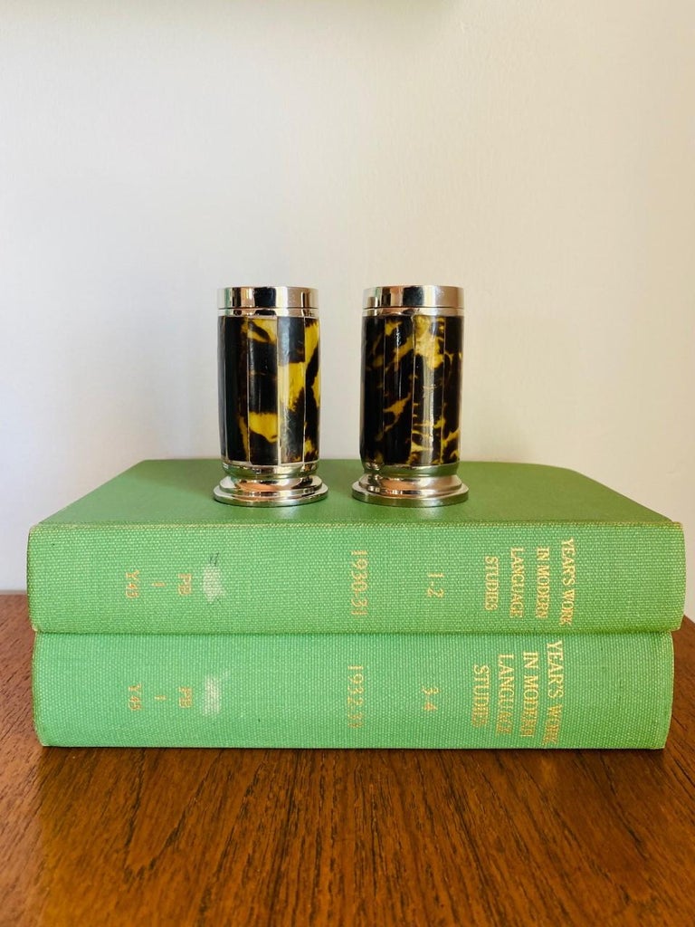 Wentworth Ralph Lauren Tortoise Shell Salt and Pepper Shakers at ...