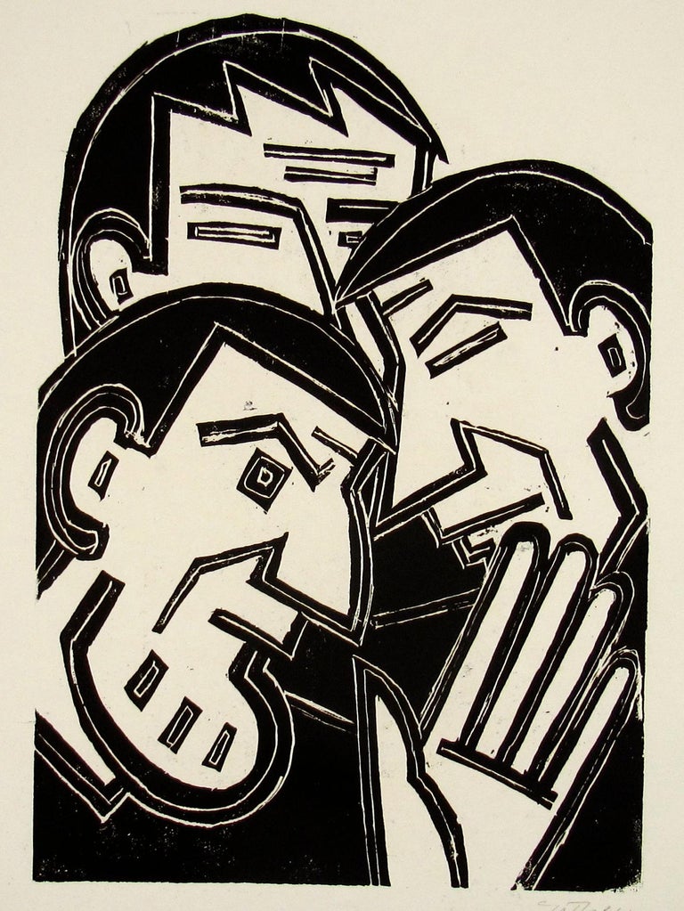 Werner Gothein - Werner Gothein ( 1890 - 1968 ) Drei Männer ...