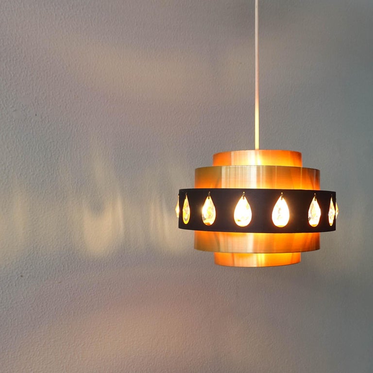 Werner Schou Pendant Light for Coronell Elektro, 1970's For Sale at 1stDibs