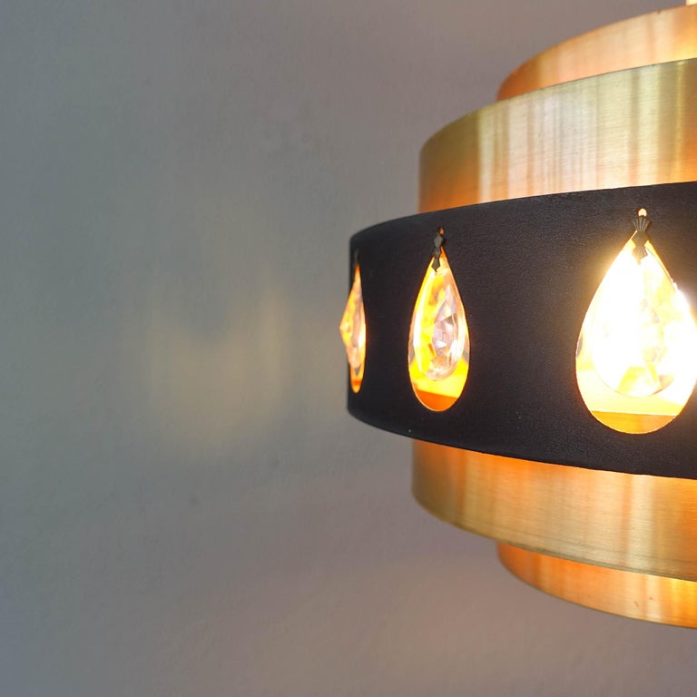 Werner Schou Pendant Light for Coronell Elektro, 1970's For Sale at 1stDibs