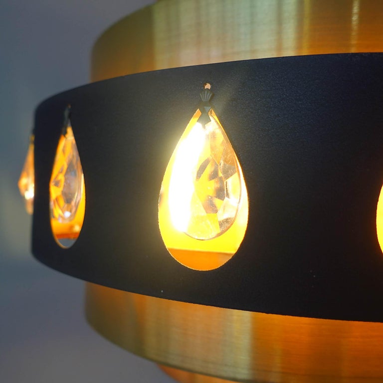 Werner Schou Pendant Light for Coronell Elektro, 1970's For Sale at 1stDibs