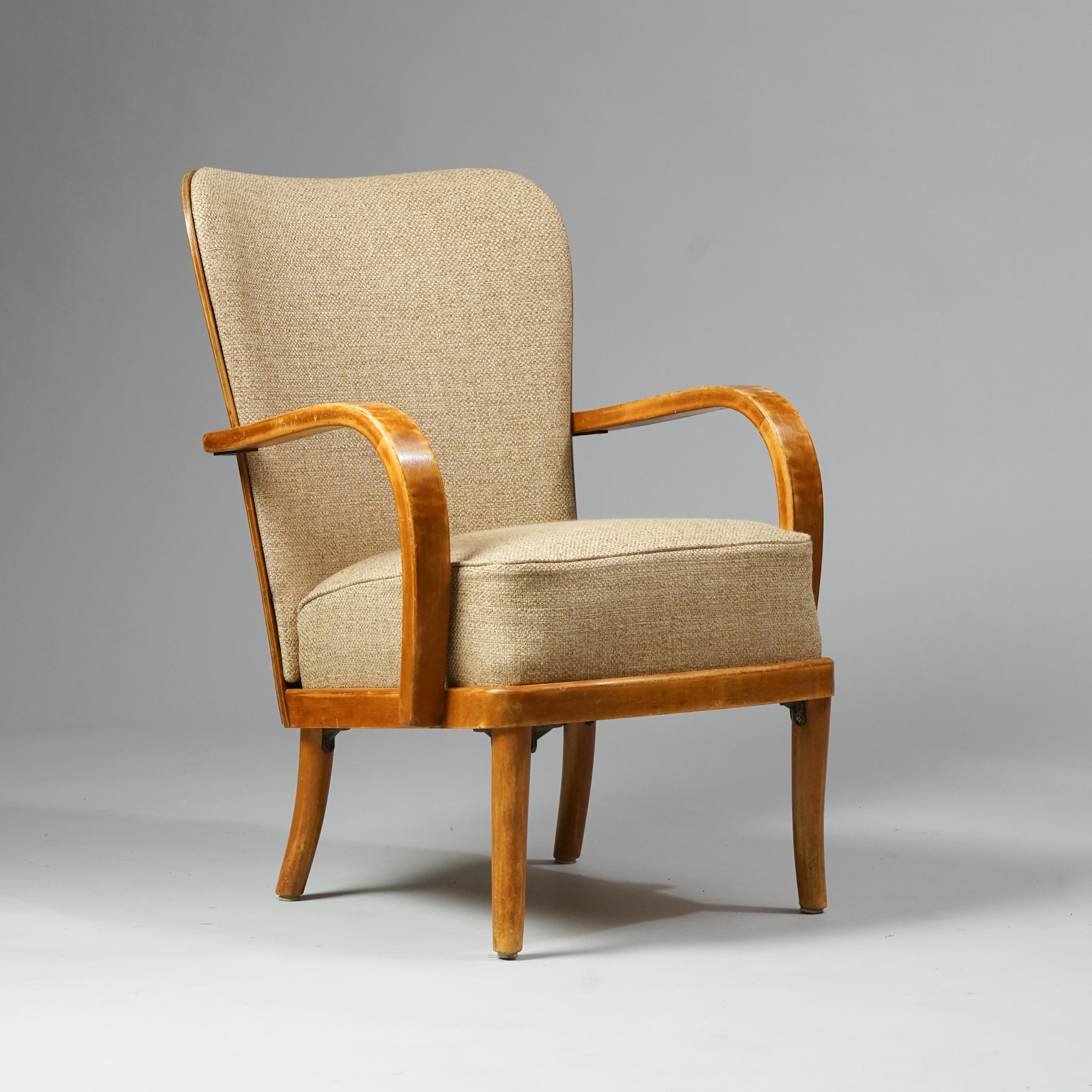 Werner West Armchair for Wilhelm Schaumann OY, 1930s at 1stDibs