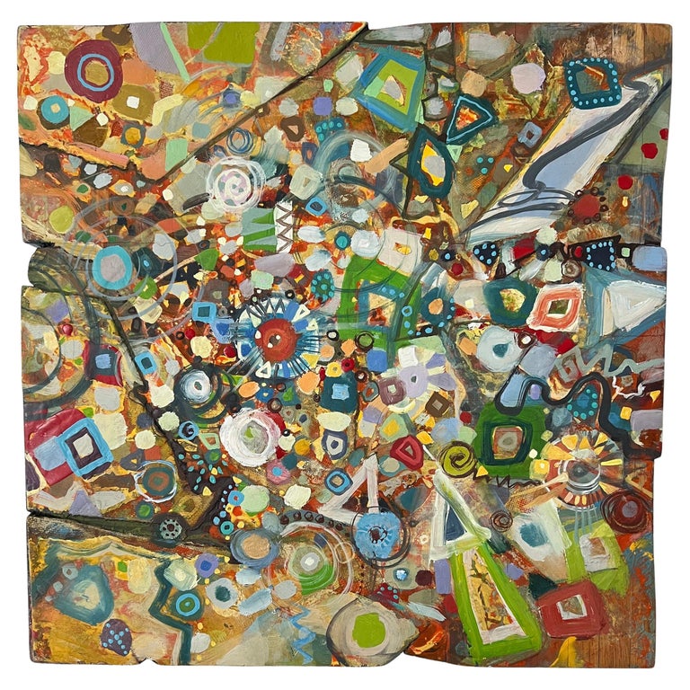 Wesley Johnson Unusual Oil Painting For Sale at 1stDibs