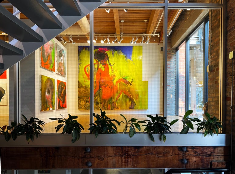 Wesley Kimler - The Maven - Monumental Scale Reclining Figure, Abstract ...