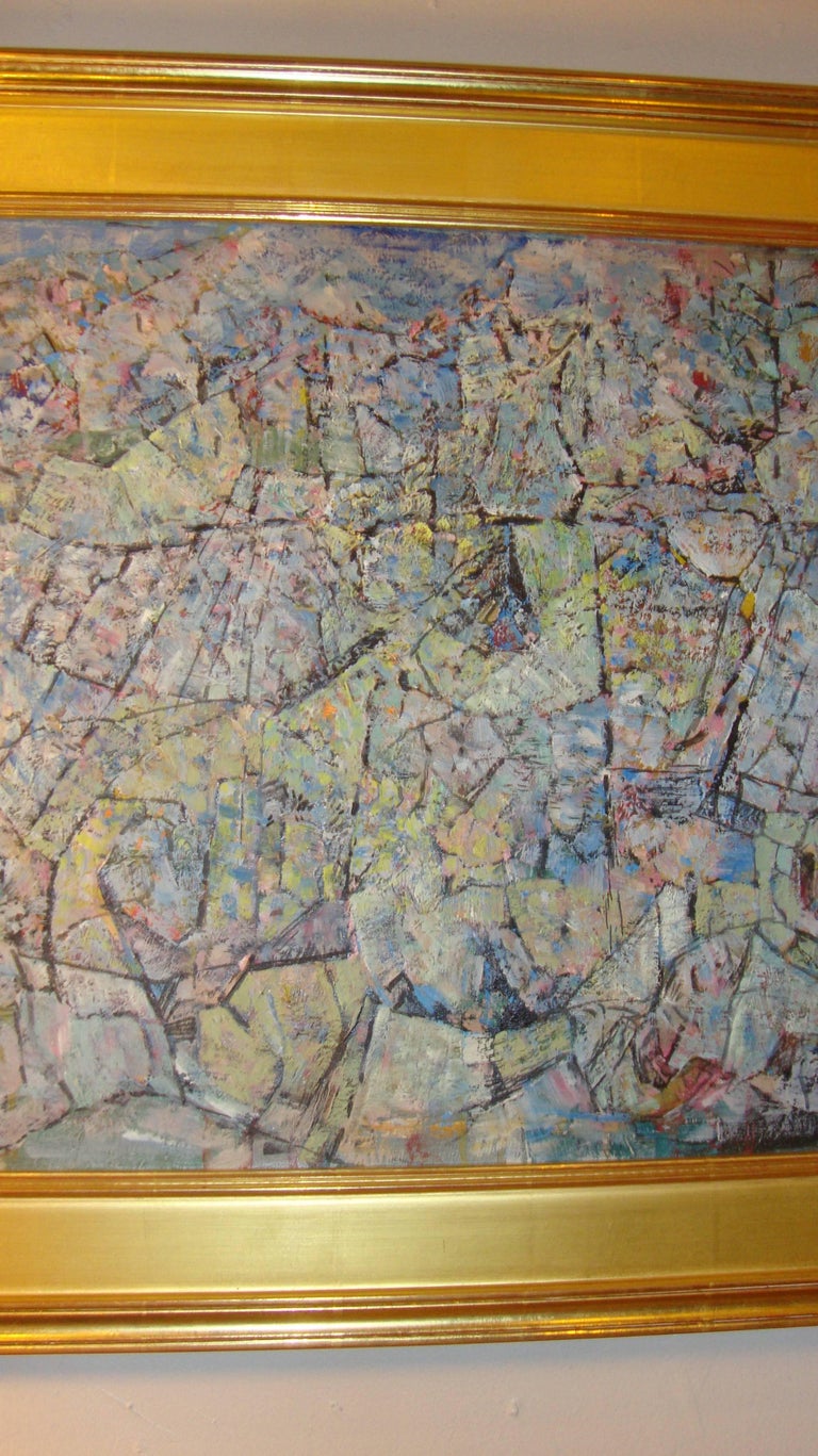 Wesley Lea Oil Painting in Gilt Frame Titled Four Pensive Woman Deep ...