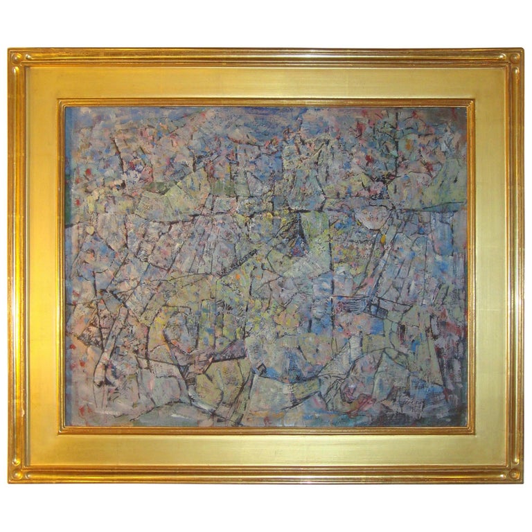 Wesley Lea Oil Painting in Gilt Frame Titled Four Pensive Woman Deep ...