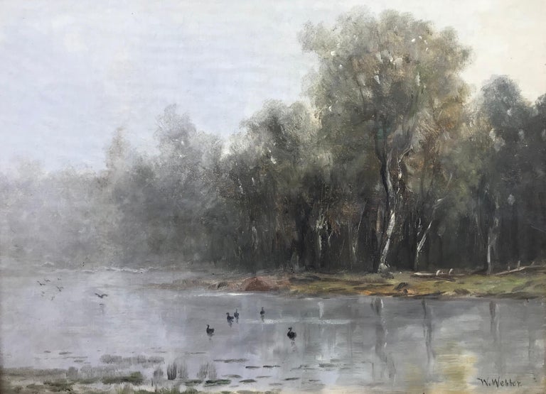 Wesley Webber - “Misty Morning” at 1stDibs | wesley webber artist ...