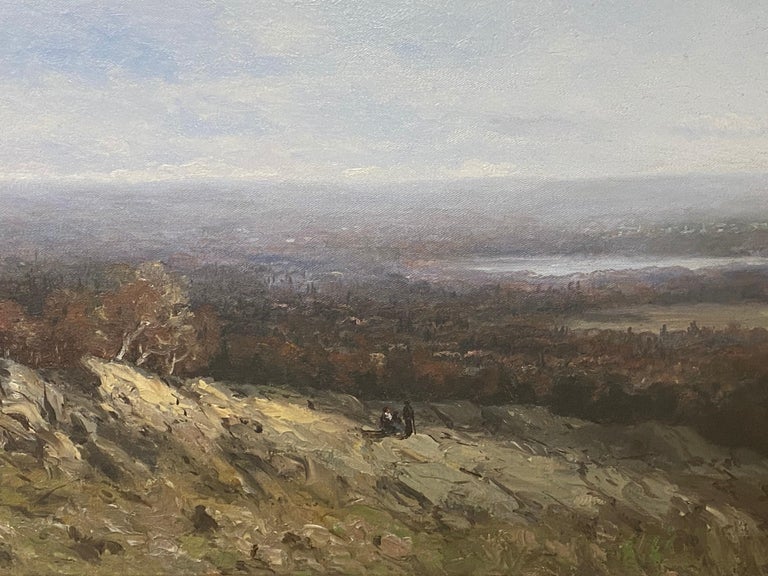 Wesley Webber - Wesley Webber, American 1841-1914 Blue Hills at 1stDibs