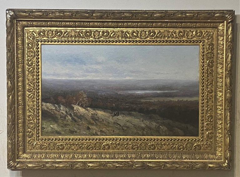 Wesley Webber - Wesley Webber, American 1841-1914 Blue Hills at 1stDibs
