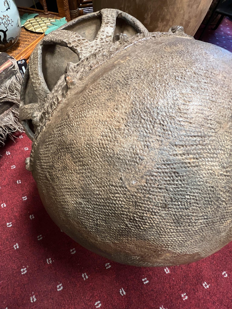 West African Malinese Hand Crafted Terracotta Pot / Sculpture For Sale ...