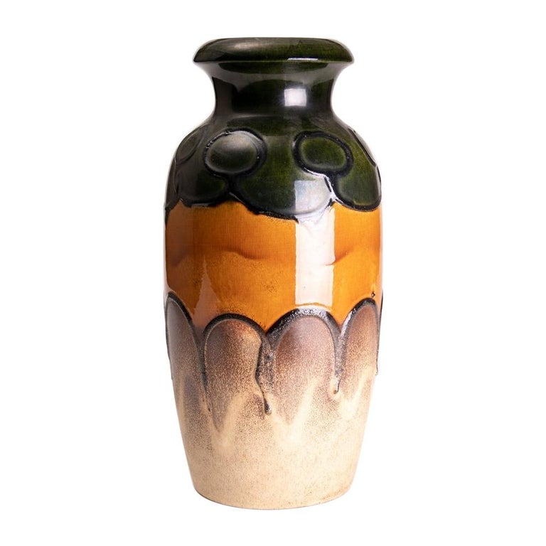 West German Pot by Scheurich For Sale at 1stDibs