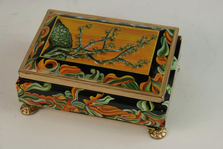 Western Germany Tin Box at 1stDibs