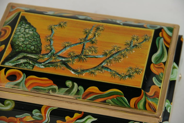 Western Germany Tin Box at 1stDibs