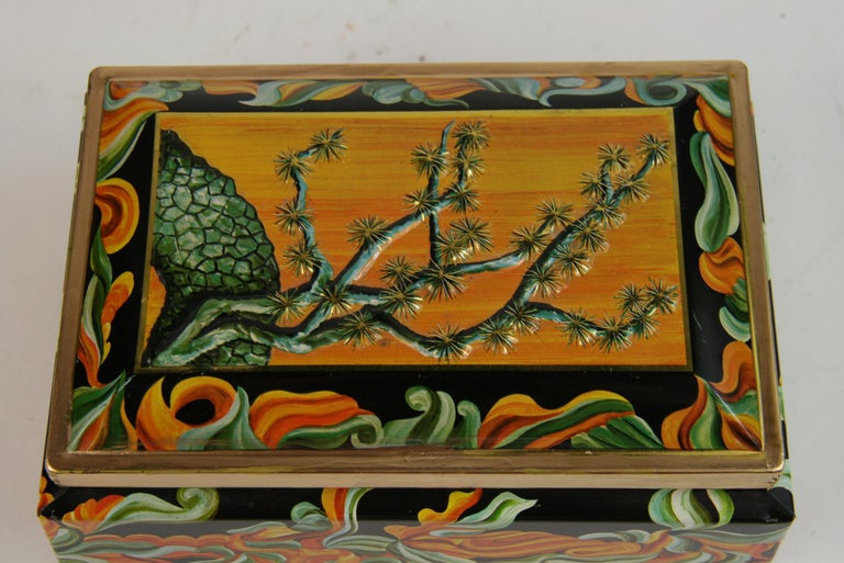 Western Germany Tin Box at 1stDibs
