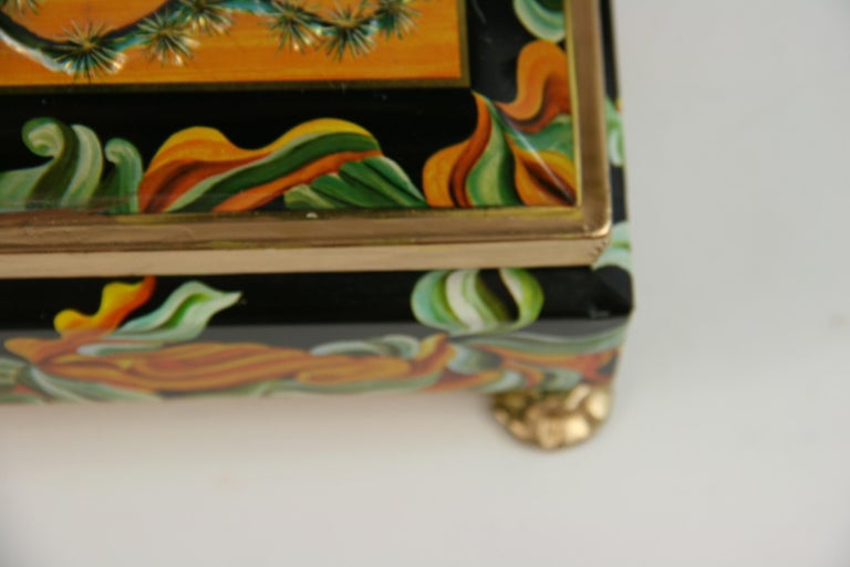 Western Germany Tin Box at 1stDibs