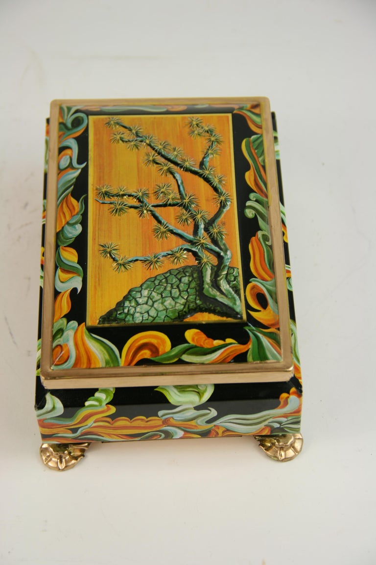 Western Germany Tin Box at 1stDibs