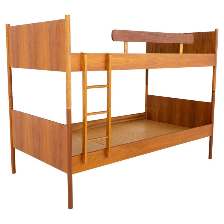 Westnofa Mid Century Danish Teak Bunk Beds at 1stDibs | mid century ...