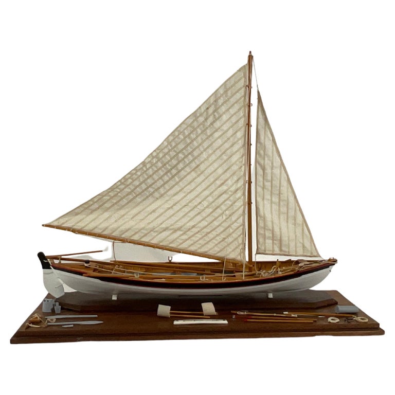 Whaleboat Model by Nantucket Modeler Colin Gray For Sale at 1stDibs