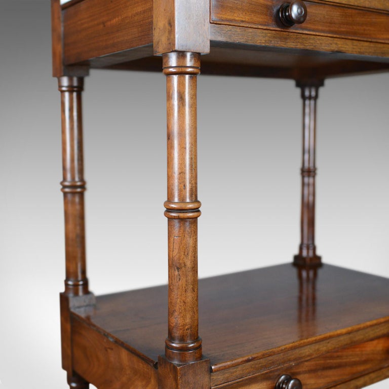 Whatnot, English, Mahogany, Three-Tier, Victorian, Display Stand, circa ...