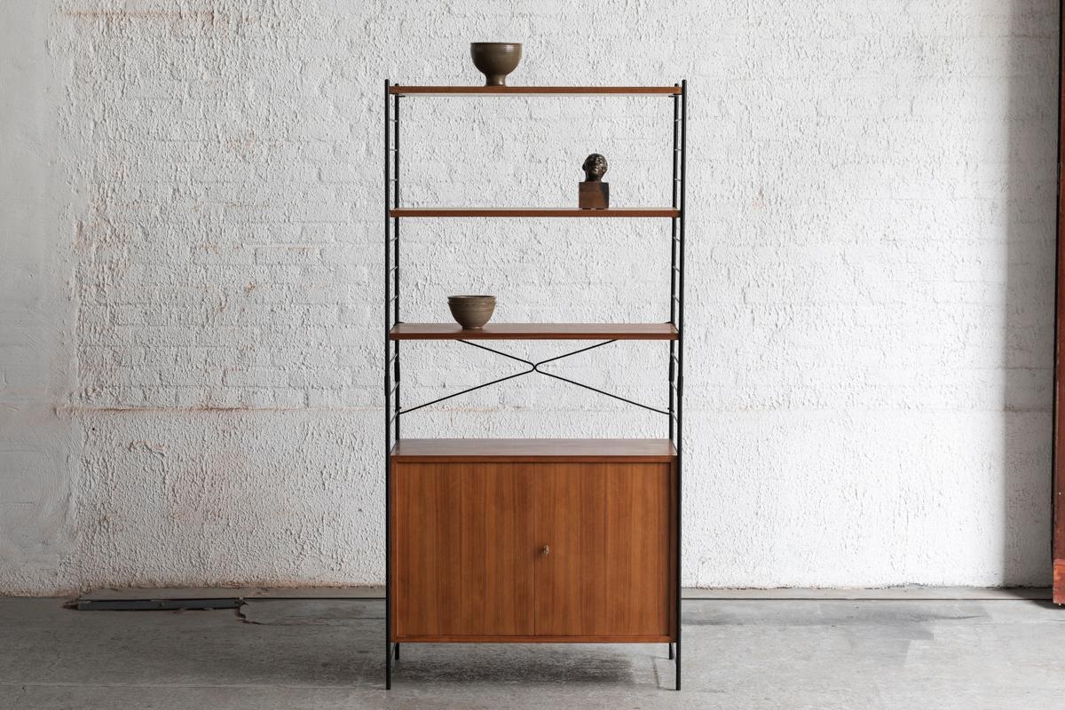 WHB One-Piece Freestanding Wall Unit, Germany, 1960s at 1stDibs