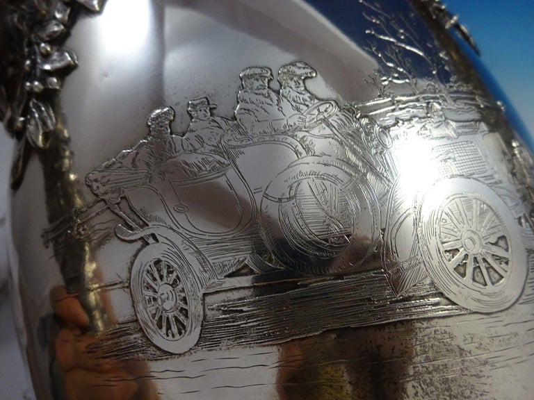 Sterling Silver MacDonald Endurance Auto Racing Trophy Philadelphia ...