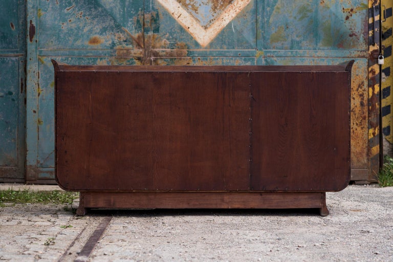 Sideboard by Jindrich Halabala, Tulipan, 1930s at 1stDibs
