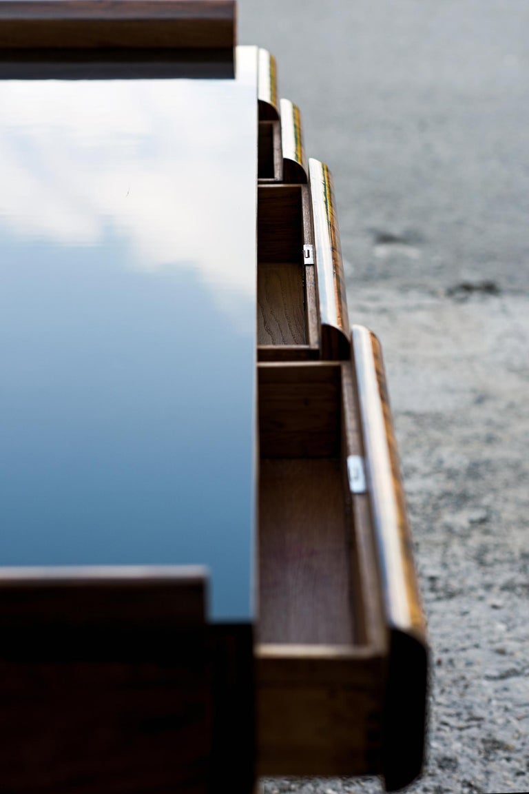Sideboard by Jindrich Halabala, Tulipan, 1930s at 1stDibs