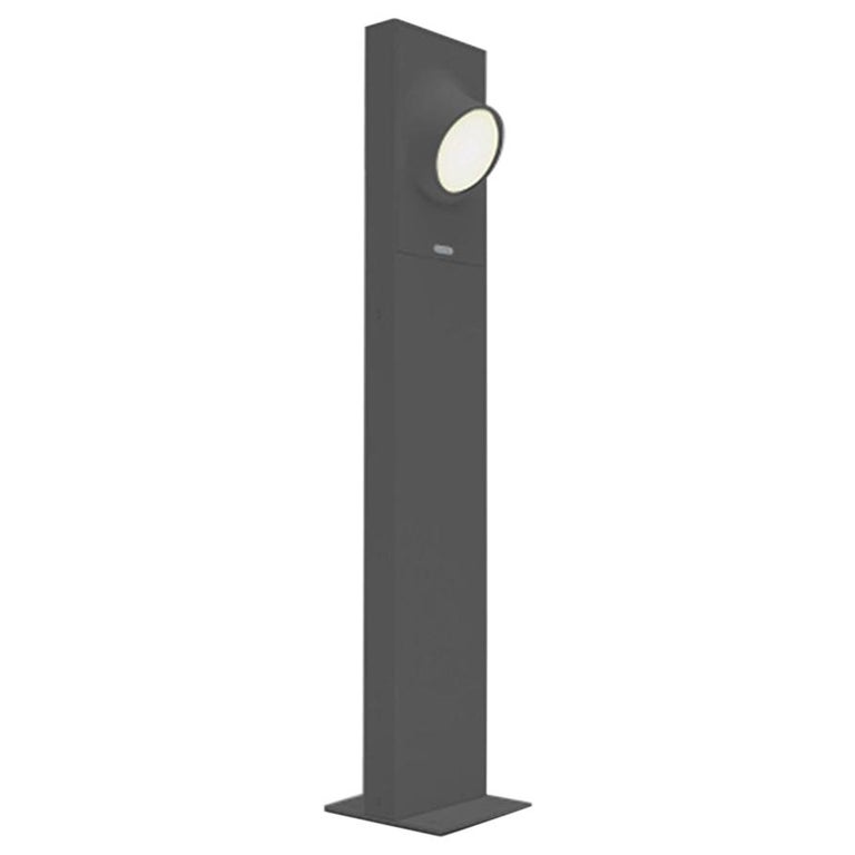 Artemide Ciclope 90 Unilateral Floor Light in Gray by Alessandro ...