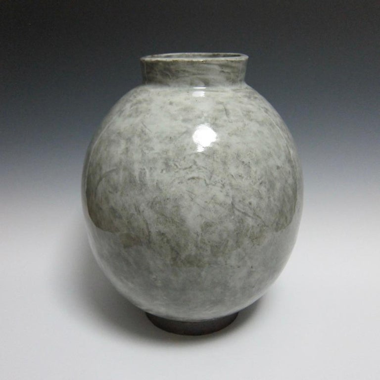Wheel Thrown Moon Jar by Jason Fox at 1stDibs