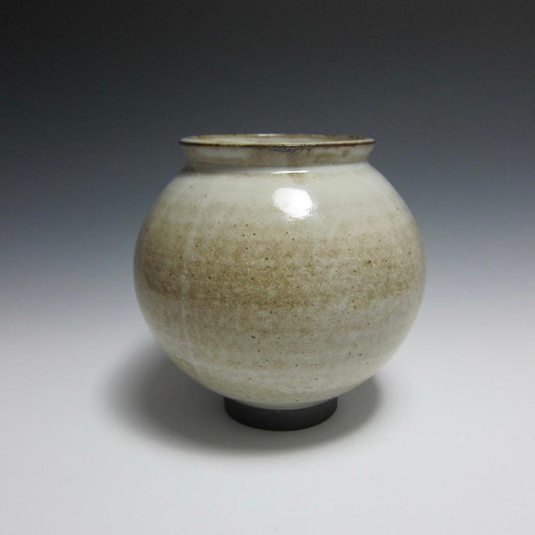 Wheel Thrown Moon Jar by Jason Fox For Sale at 1stDibs