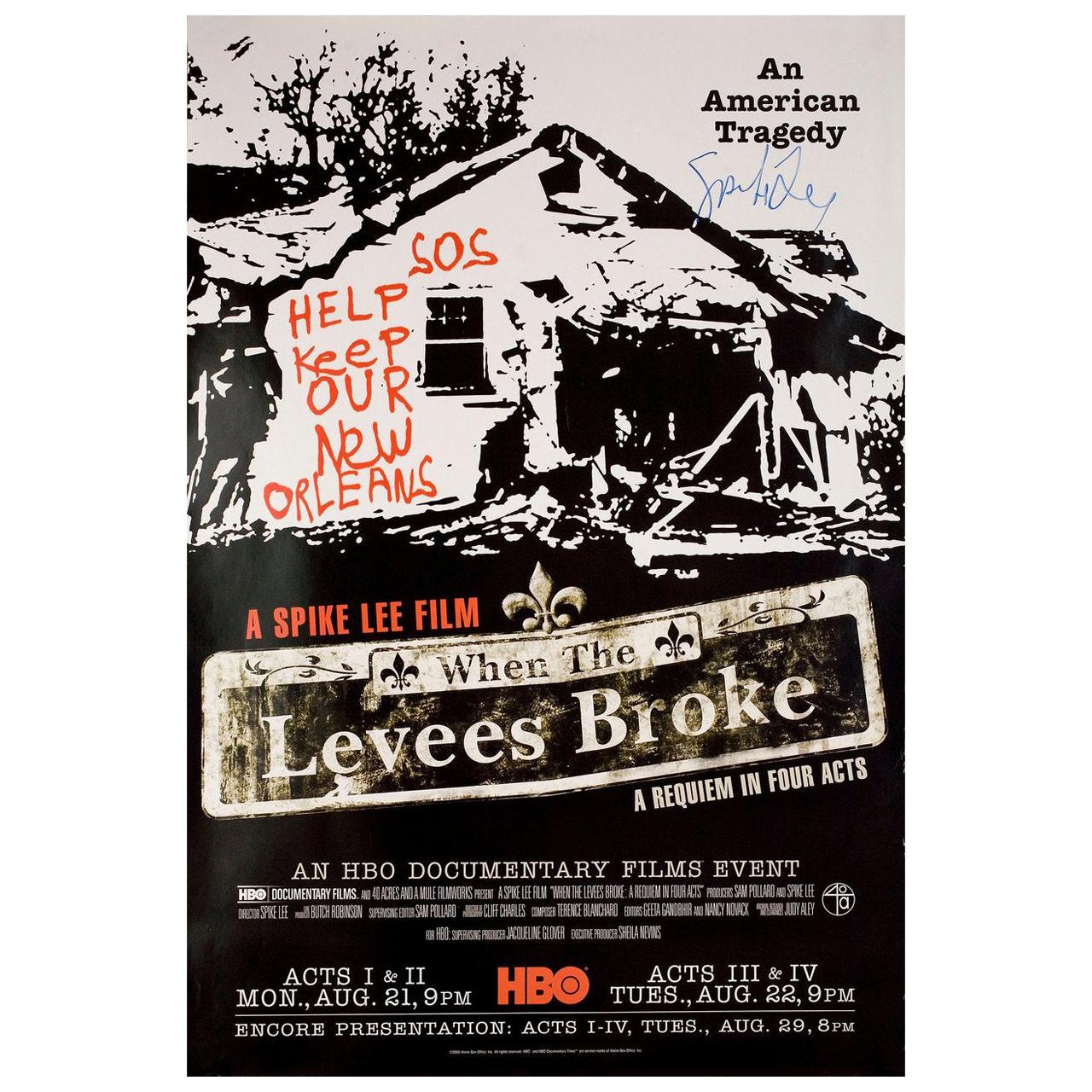 When the Levees Broke A Requiem in Four Acts 2006 U.S. One Sheet Film ...