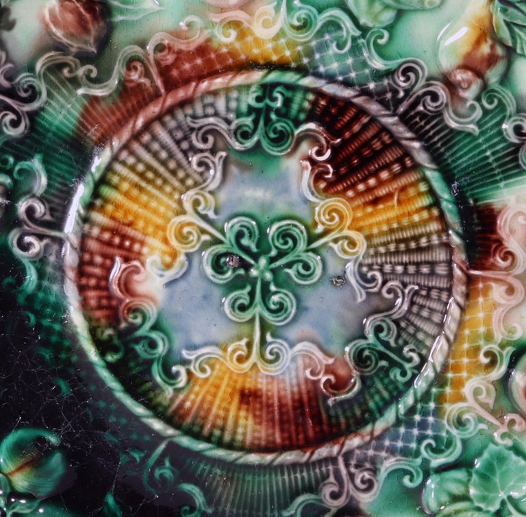 Whieldon-Type Creamware Dish with Molded Fruit and Openwork Border For ...