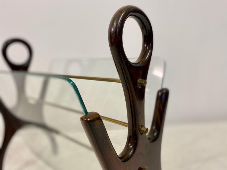 Whimsical 1950s Italian Magazine Rack For Sale at 1stDibs