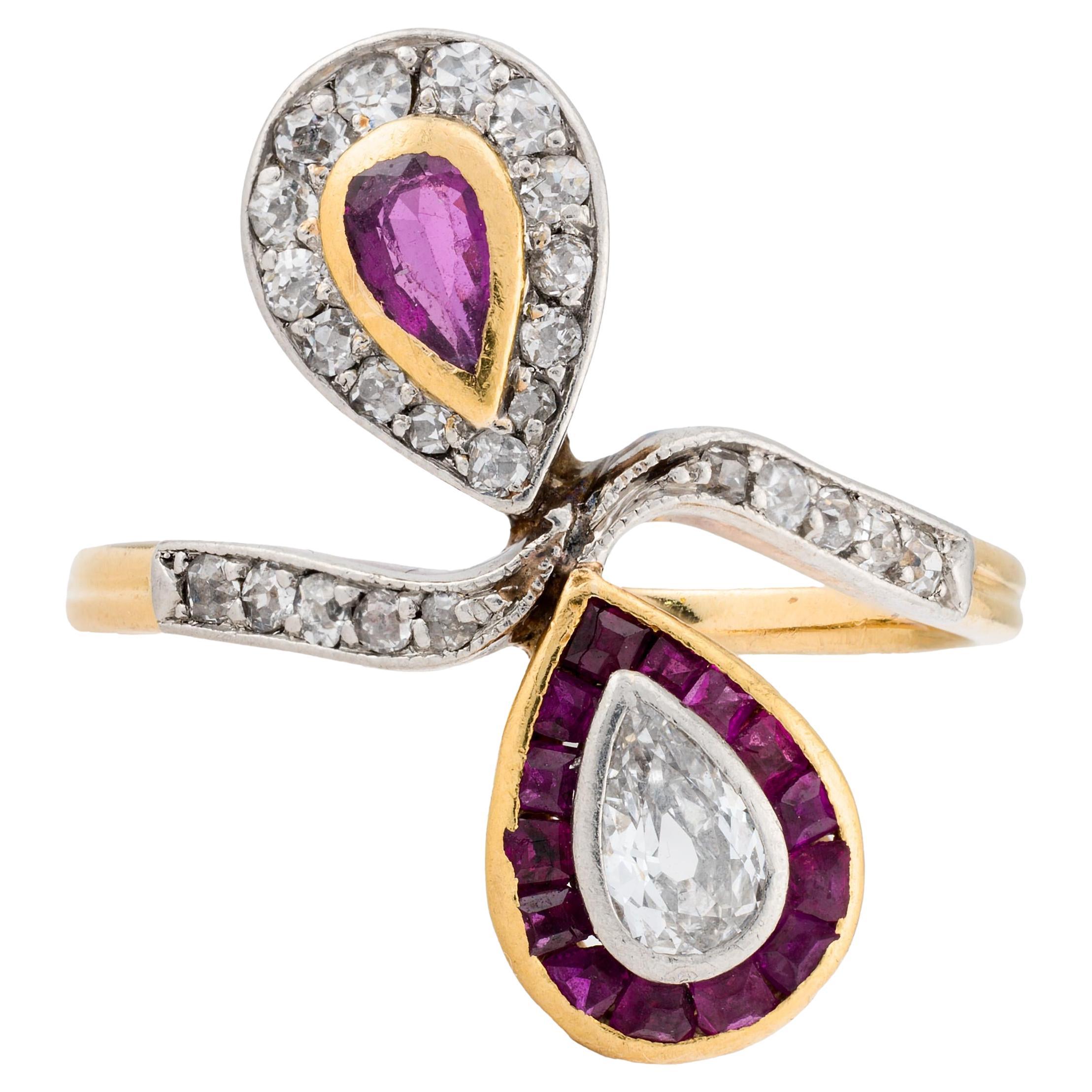 Antique Ruby Rings - 9,867 For Sale at 1stDibs | vintage ruby rings ...