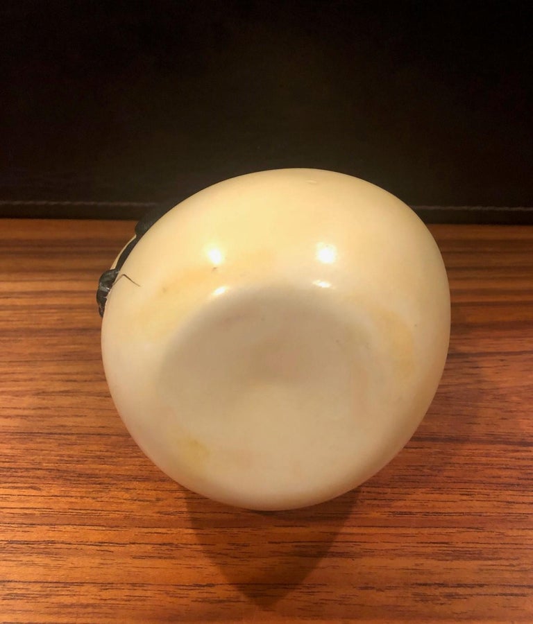 Whimsical Ceramic Hatching Penguin from Egg Sculpture by Sergio ...