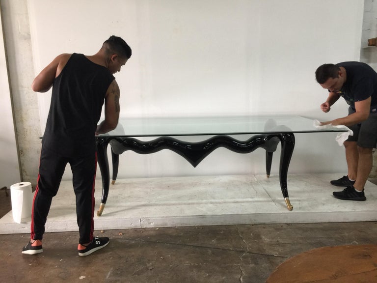 Whimsical Dining Table in the Style of Salvador Dali at 1stDibs