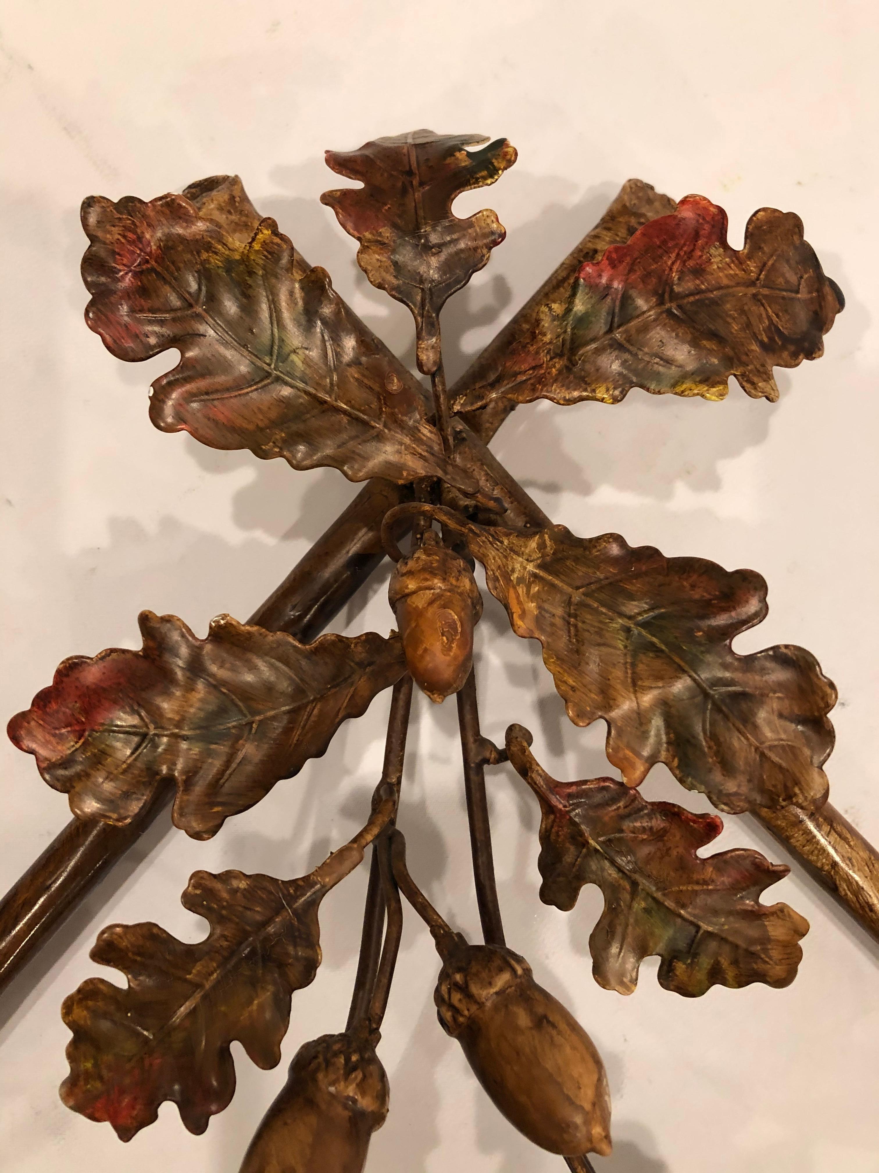 Whimsical La Barge Painted Iron and Tole Mirror with Bird at 1stDibs ...