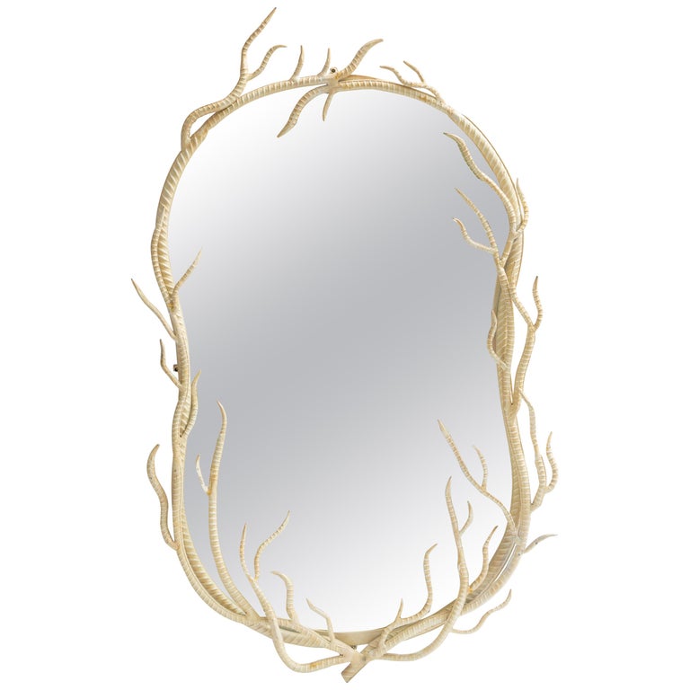 Whimsical Rebar Mirror at 1stDibs