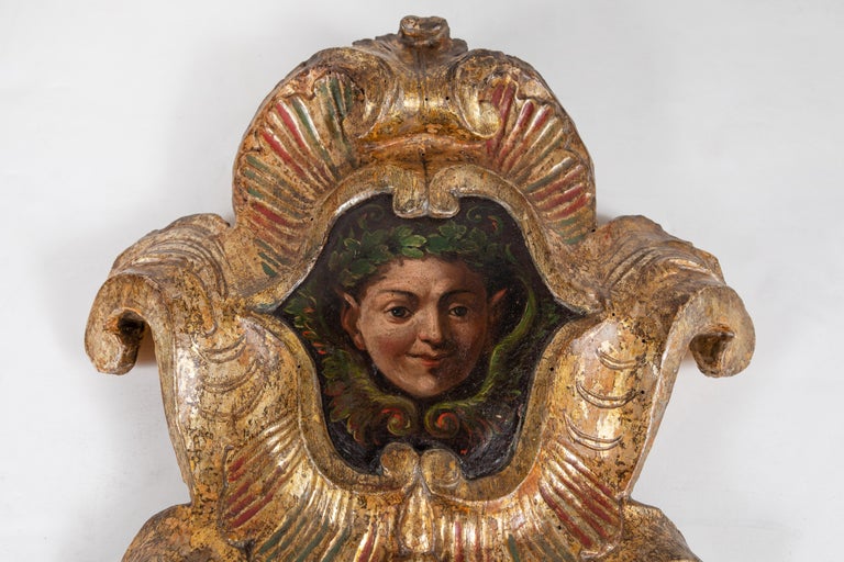 Whimsical, Polychrome Wall Plaques For Sale at 1stDibs