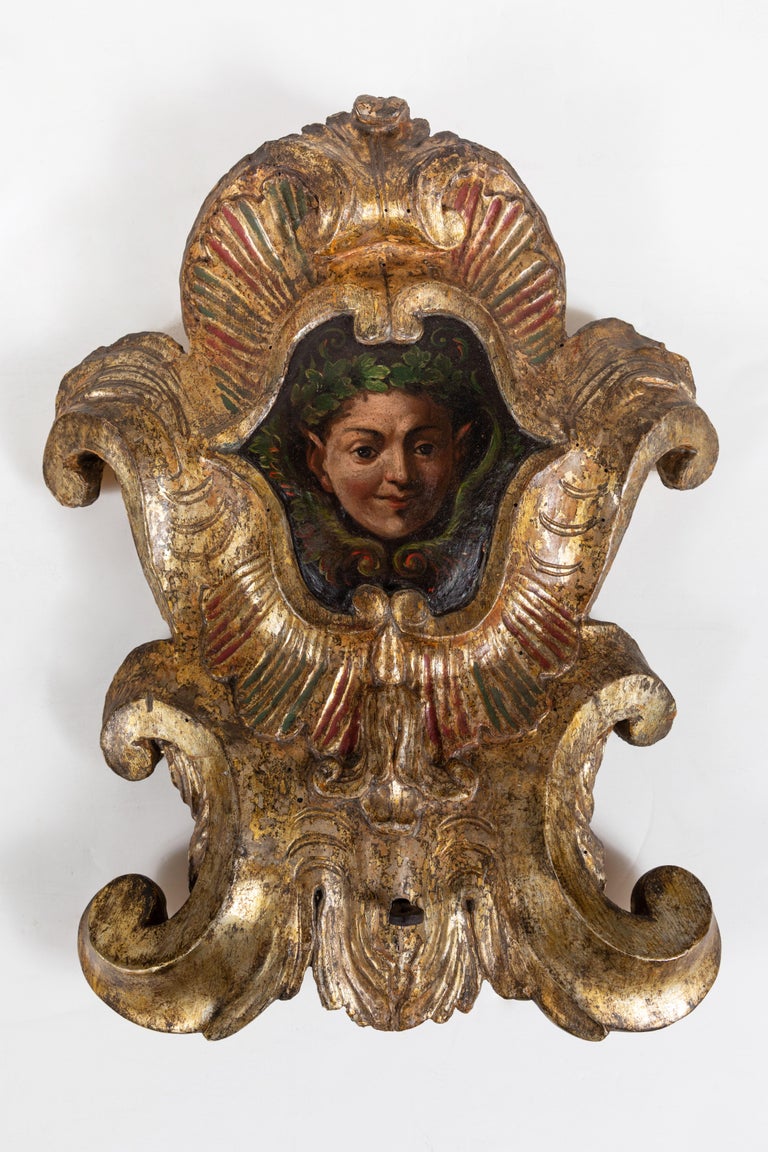 Whimsical, Polychrome Wall Plaques For Sale at 1stDibs